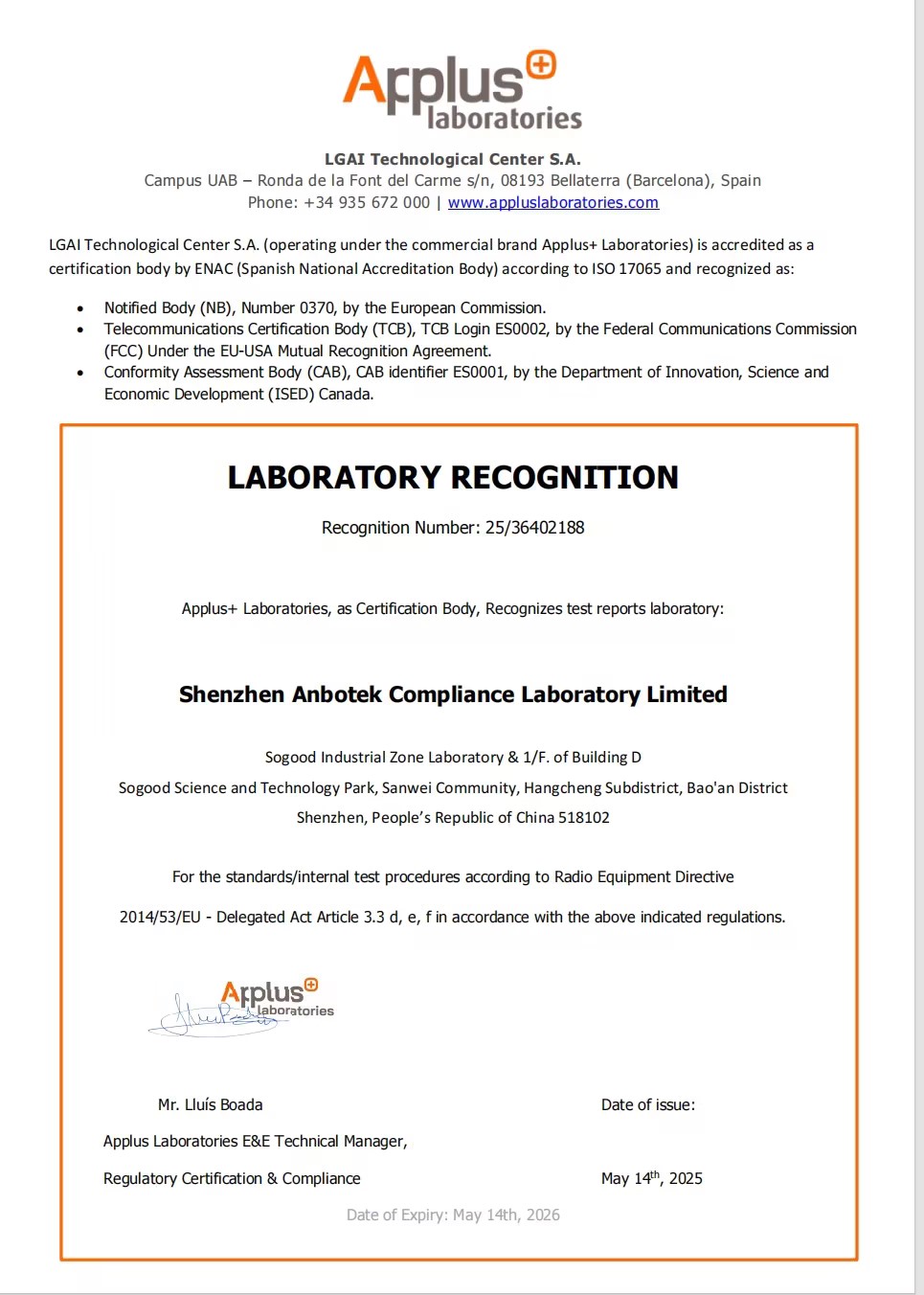 News - Dual Accreditation Breakthrough! ! ! Anbotek Cybersecurity Gains ...